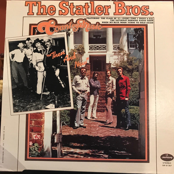 The Statler Brothers - Country Music Then And Now - Buy Used Vinyl ...