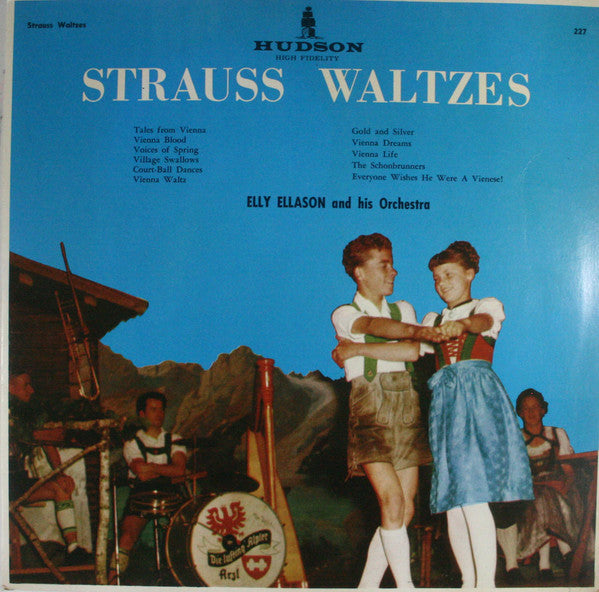 Elly Ellason And Orchestra - Strauss Waltzes - Buy Used Vinyl Records ...