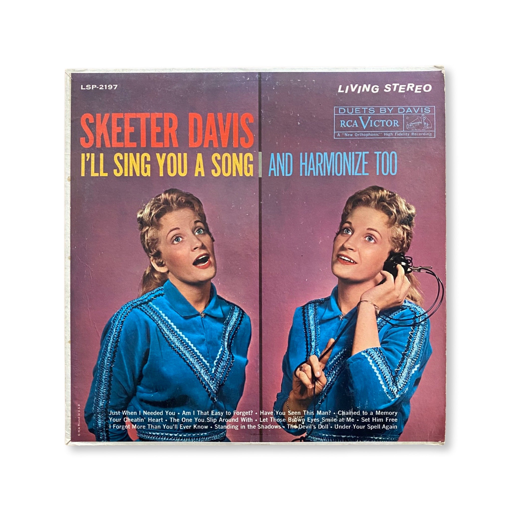 Skeeter Davis - I'll Sing You A Song And Harmonize Too – Turntable Revival